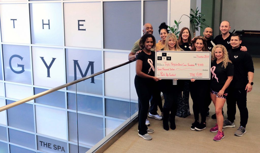 THE GYM Raises over $7,000 at Breast Cancer Awareness Fundraiser