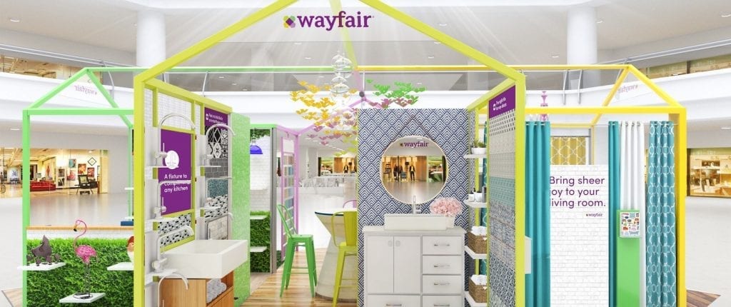 New Wayfair Store in Bergen County, NJ Opens for Holiday Season.
